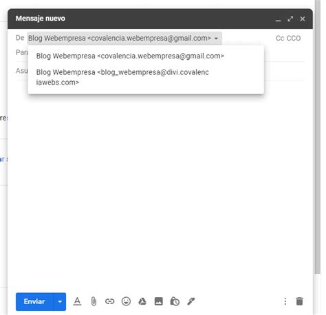 Cómo configurar un email corporativo en Gmail Webempresa