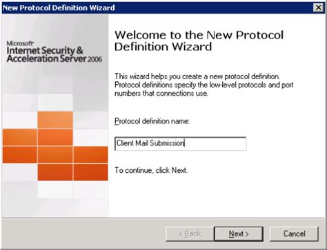 How To Publish Exchange 2010 POP3 With ISA Server 2006