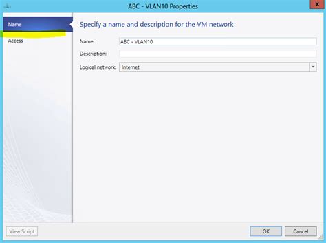 VM Network Wizard Fails With Errorcode