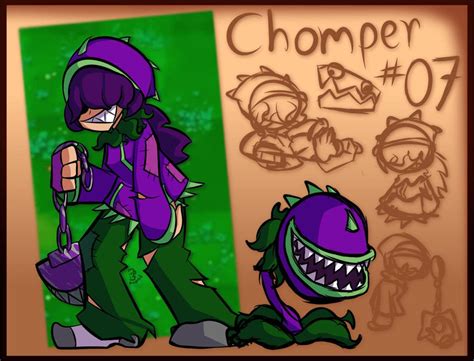 Humanized Chomper Pvz By Andrickarts On Deviantart