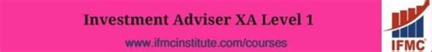 Investment Advisory Xa Series Investment Adviser Training Course Delhi