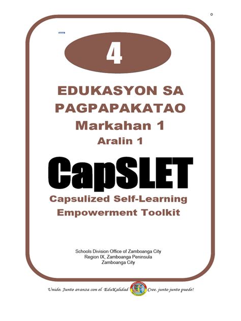 Capslet Esp Week 1 Pdf