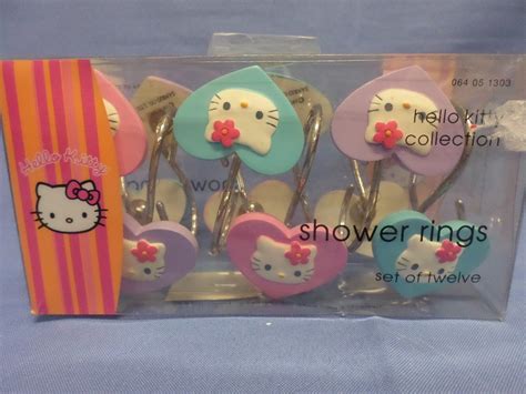 Hello Kitty Shower Curtain Hooks