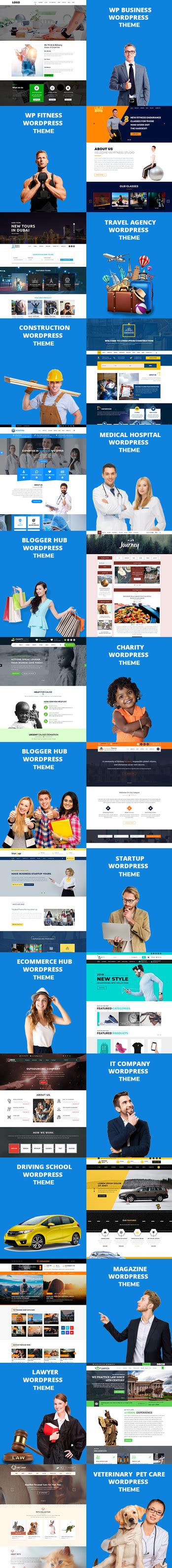 Wp Theme Bundle All Our Themes In One Wordpress Theme Bundle