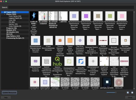 Qgis Hub Plugin 04 A Cleaner Ui And New Resource Types Dev Community