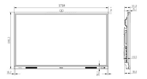 Advanced Interactive Display With Optional Plug In Camera