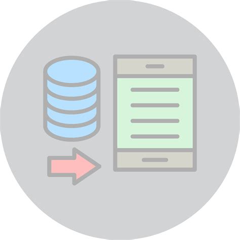 Data Portability Vector Icon Design 20773077 Vector Art At Vecteezy