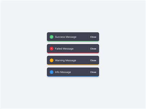 Toast Notification Designs Themes Templates And Downloadable Graphic