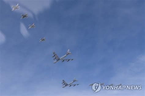 한미 공군 연합공중훈련 실시 연합뉴스