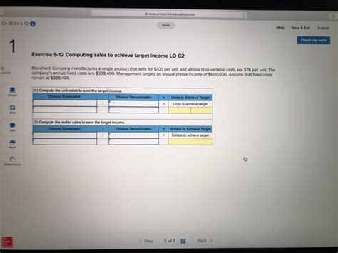 solved ch 05 ex 5 126 help saveandexit submit check my work