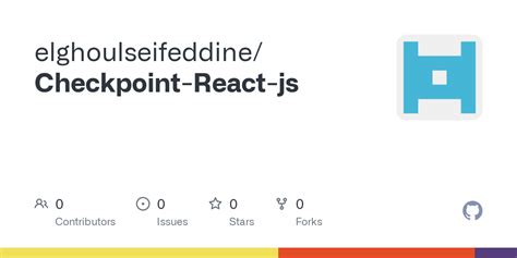 github elghoulseifeddine checkpoint react js