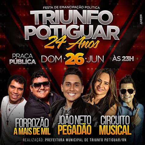 Hoje Tem Festa De Emancipação Politica De Triunfo Potiguar ~ Blog
