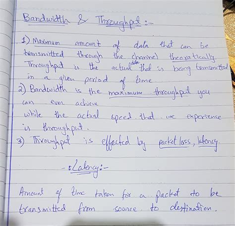 Difference Between Bandwidth And Networking Knowledge