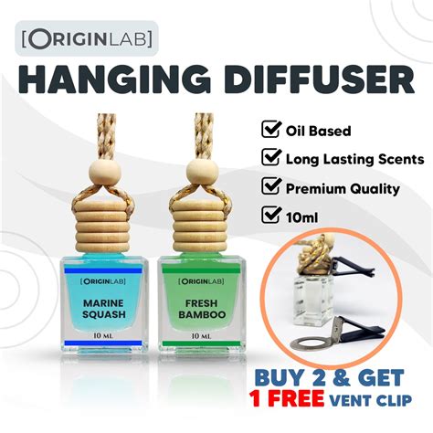 Hanging Car Diffusers 10ml Car Freshener Diffuser Air Freshener For Car