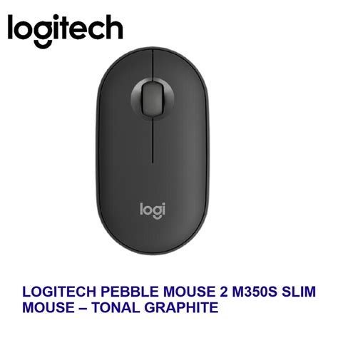 Logitech Pebble Mouse M S Slim Bluetooth Wireless Mouse Portable Lightweight Customizable
