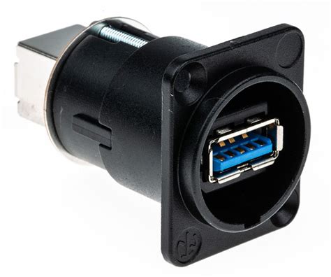 Neutrik USB 3 0 Feedthrough Gender Changer For Use With USB 3 0 Connectors RS Components Indonesia