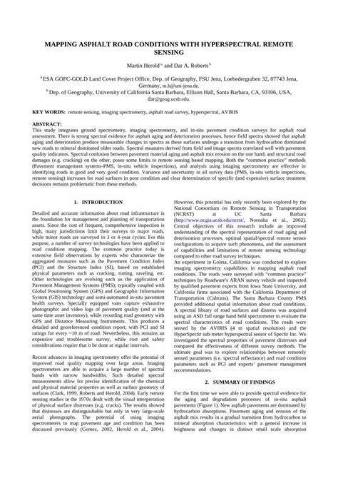 Pdf Mapping Asphalt Road Conditions With · Mapping Asphalt Road Pdf Mapping Asphalt Road Conditions With · Mapping Asphalt Road