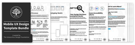 Get A Master Bundle Of Mobile UX Design Templates IxDF
