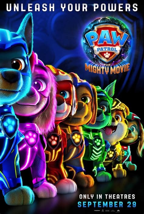 Paw Patrol The Mighty Movie Paramount Pictures Rcartoons