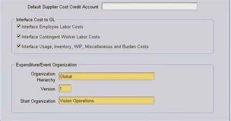 Oracle Applications Oracle Contingent Worker Contractor Setups And