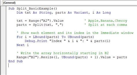 How To Split A String Into An Array In Excel Vba 4 Examples Excel Insider