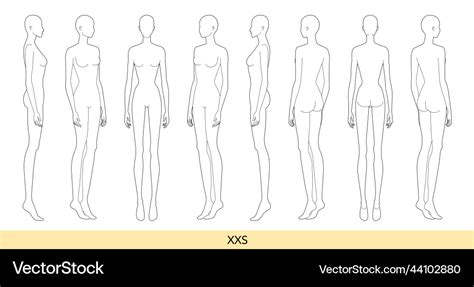 Female Character Design Template