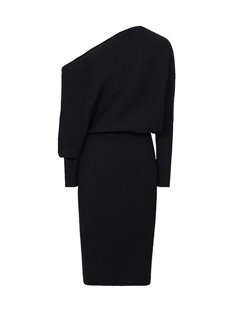 Shop Reiss Lara Off The Shoulder Midi Dress Saks Fifth Avenue