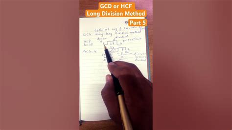 Simple Gcd And Hcf Part5 5 Algorithm Algo Math Maths Mathematics Dsa Dsalgo Programming