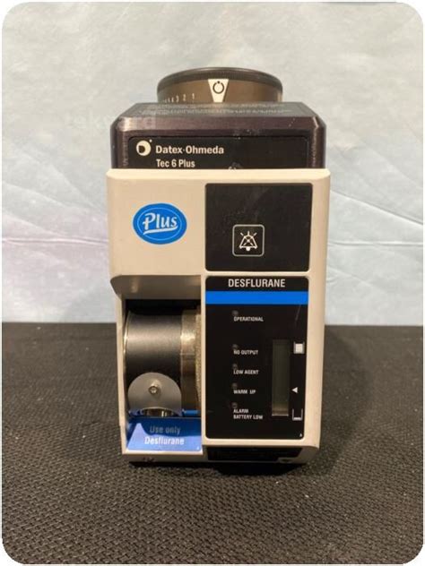 Tec 6 Plus Desflurane Anesthesia Vaporizer Auction