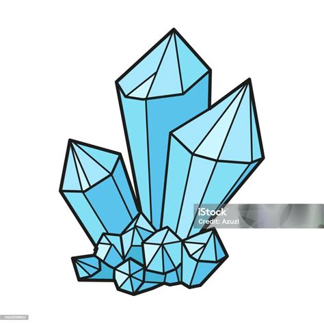 흰색 배경에 페이지를 색칠하기위한 석영의 크고 작은 색상 변형을 선형 그리기 마술 0명에 대한 스톡 벡터 아트 및 기타 이미지