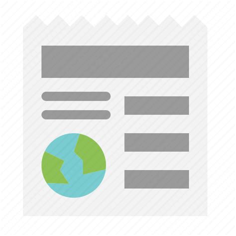Basic Document Globe Ui Icon Download On Iconfinder