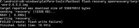 Fastboot Flash Recovery Failed Lasopajersey