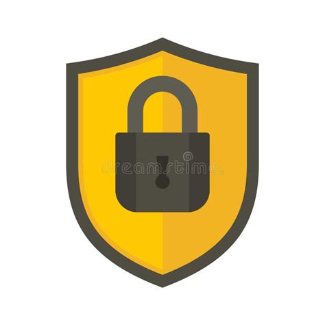 Data Shield Icon Simple Vector Cyber Protect Stock Vector Illustration Of Simple Data 227889439