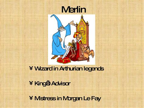 Arthurian Legends Ppt Ppt