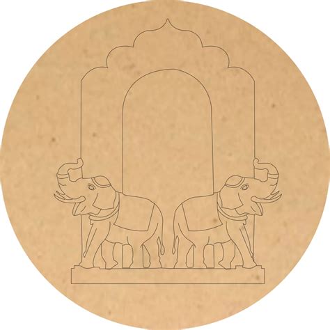 Mdf Cutout Diy Wooden Cutout Pre Marked Mdf Cutout For Craft Work