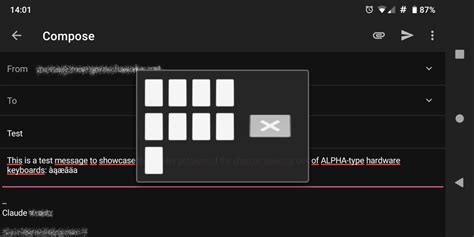 accented character selector broken in recent apps general discussion