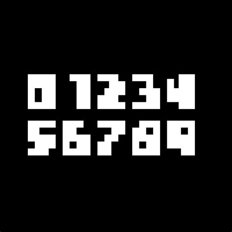 Pixilart Undertale Numbers By Epic Artist