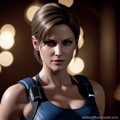 Jill Valentine in Resident Evil 5 | Stable Diffusion Online