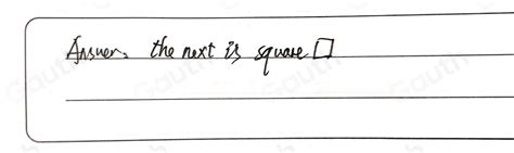 Solved What To Do Each Item Below Shows A Pattern Answer Algebra Gauthmath