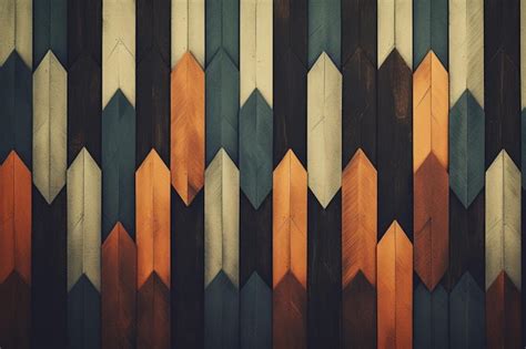 Premium Photo Abstract Geometric Pointy Arrows Background