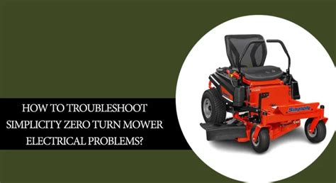 Troubleshooting Zero Turn Hydrostatic Transmission Problems The