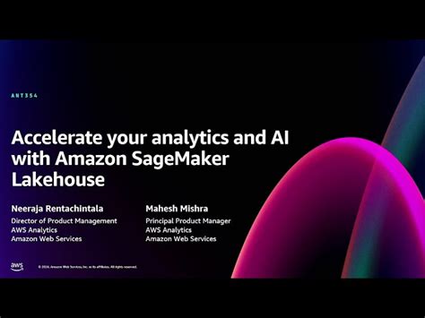 Aws Reinvent 2024 New Launch Amazon Sagemaker Lakehouse