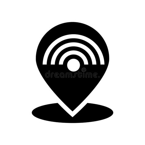 Geolocalization Icon Vector Isolated On White Background Geolocalization Sign Navigation