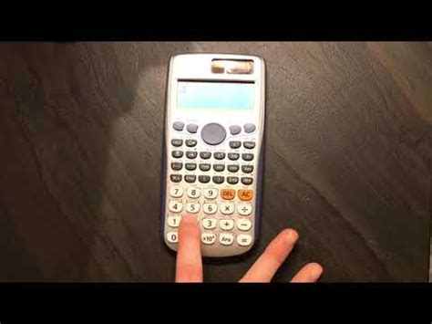 How To Put A Scientific Calculator Into Degree Mode