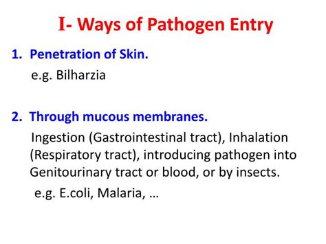 Ppt Pathogenesis Of Infectious Diseases Powerpoint Presentation Id