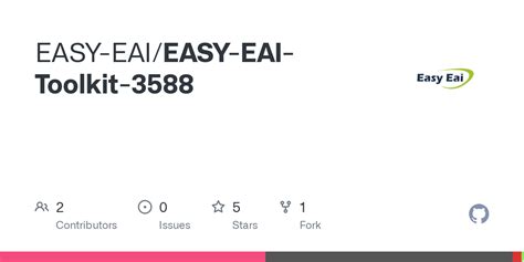 Github Easy Eaieasy Eai Toolkit 3588