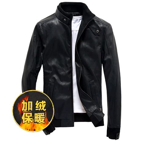 包邮happy Time幸福时光2014长款修身型拉链新款男士加绒皮衣551蕾蕾丫头10