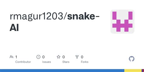 GitHub Rmagur1203 Snake AI
