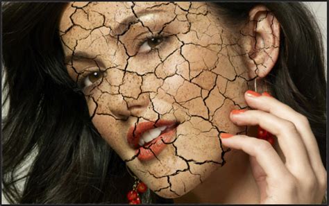 Create A Cool Crack Effect On Face Using Photoshop