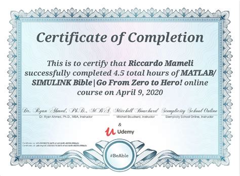 Riccardo Mameli On Linkedin Udemy Simulink Matlab Engineeringlife